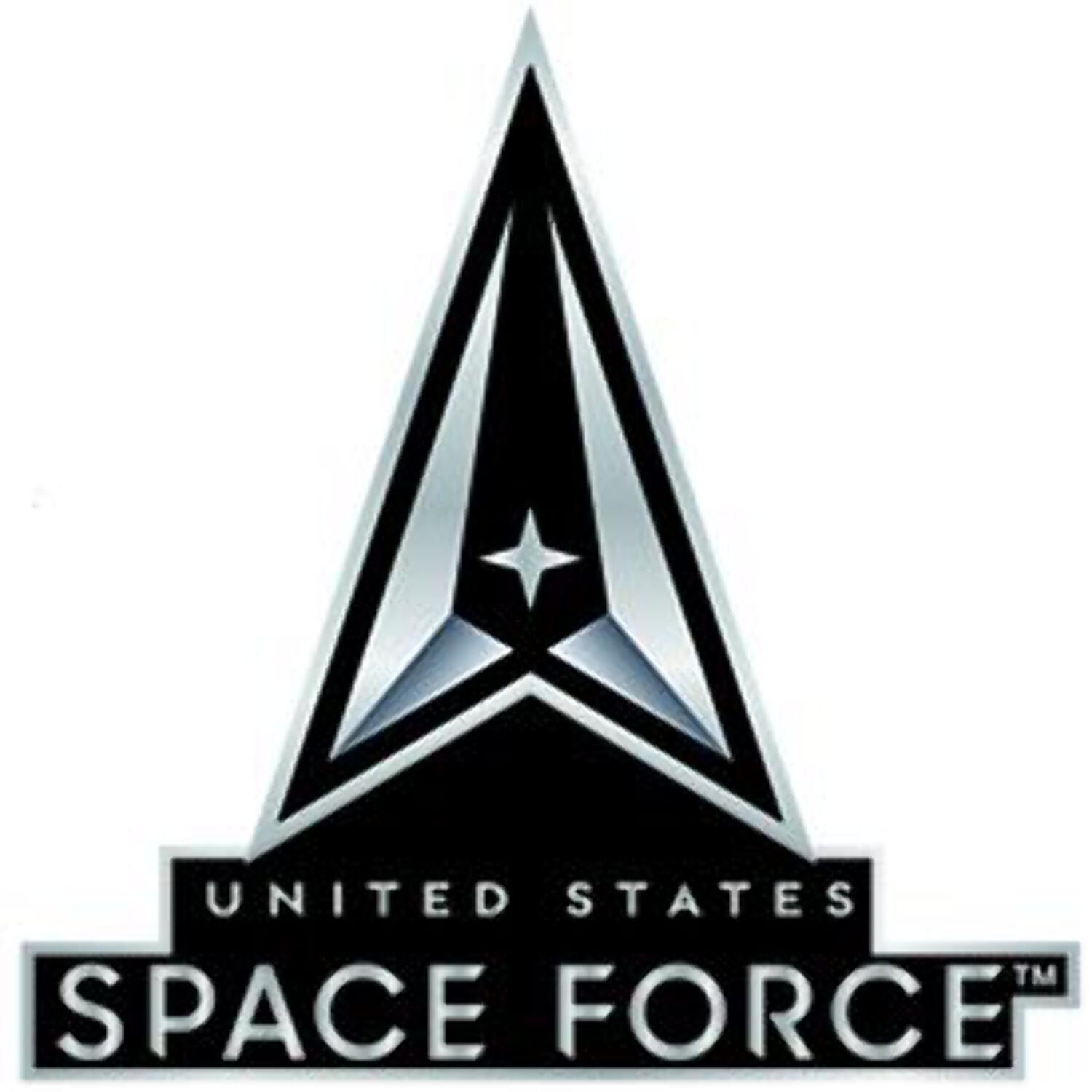 Pin USSF Space Force LOGO Delta (1-1/4") - Walmart.com
