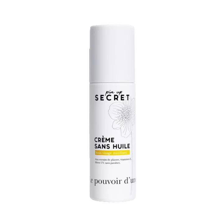 Pin Up Secret Oil-free Cream is a fine-textured, light, non-greasy ...