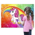 Pin the Horn on the Unicorn Party Favor Game for Kids, Includes: 24 ...