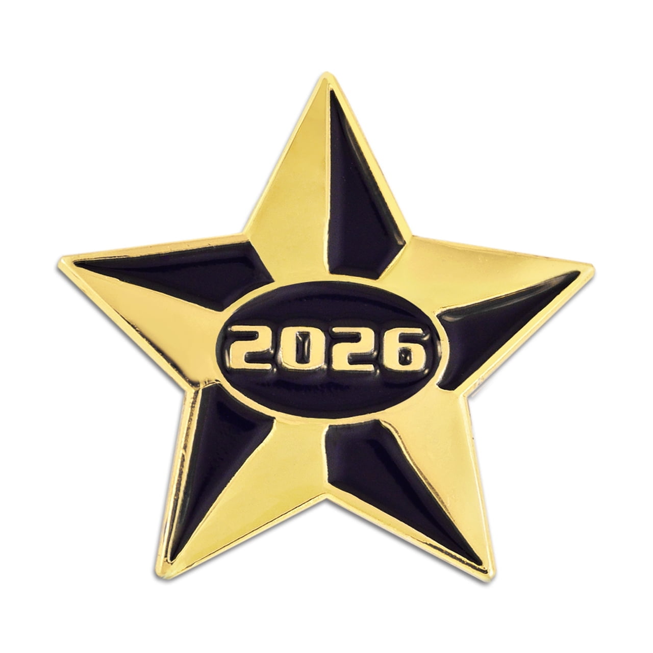 PinMart 2026 Blue and Gold Star Pin - Walmart.com