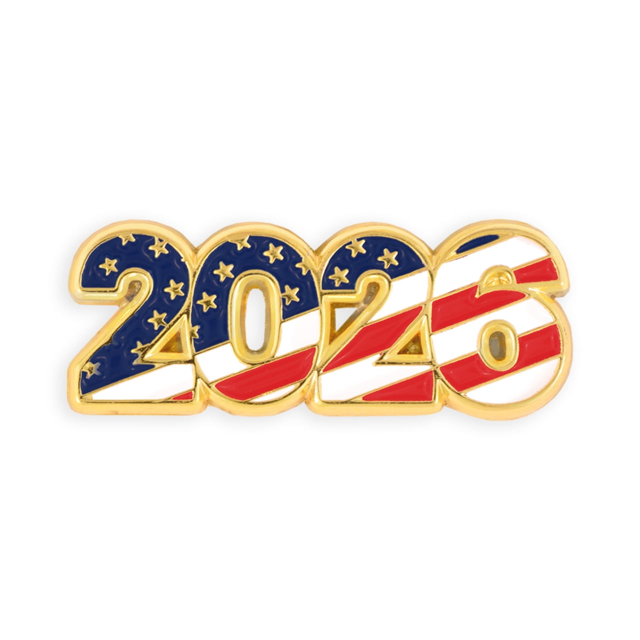 PinMart 2026 Patriotic Year Pin - Walmart.com