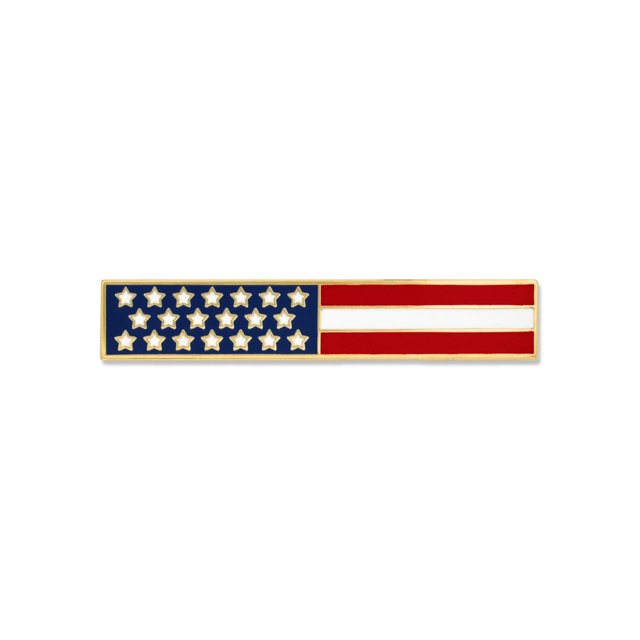 PinMart American Flag USA Citation Bar Police Officer Firefighter Lapel ...