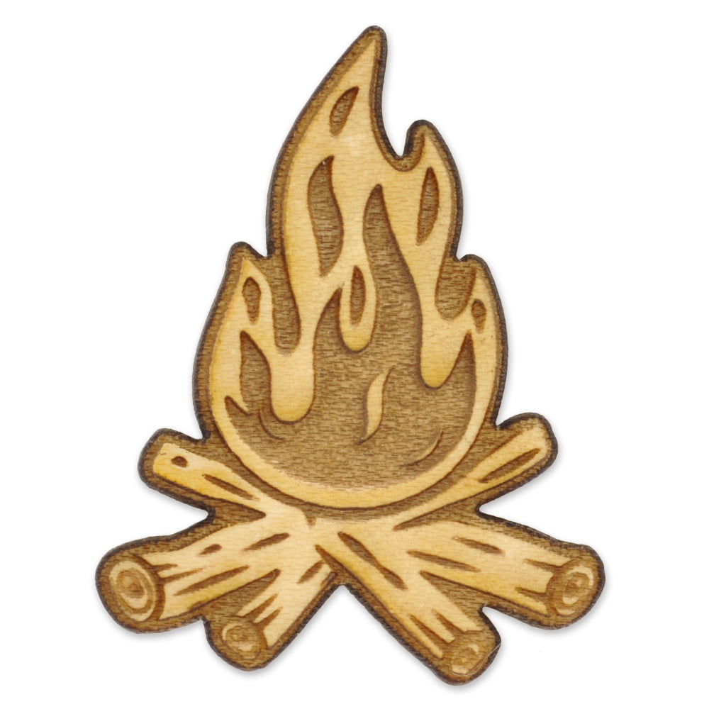 PinMart Campfire Wood Pin - Walmart.com