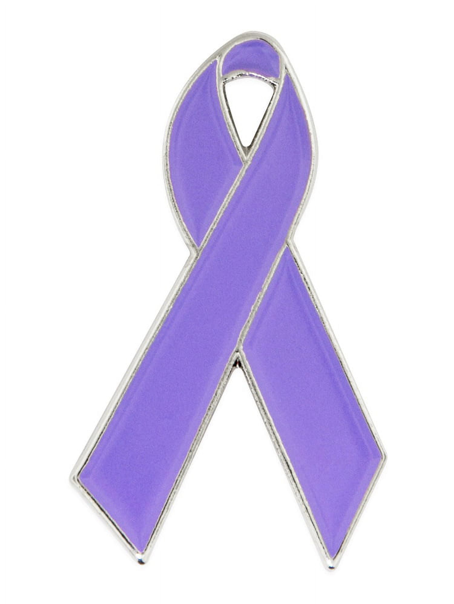 PinMart Cancer Prevention Ribbon or Cancer Survivor Awareness Enamel ...
