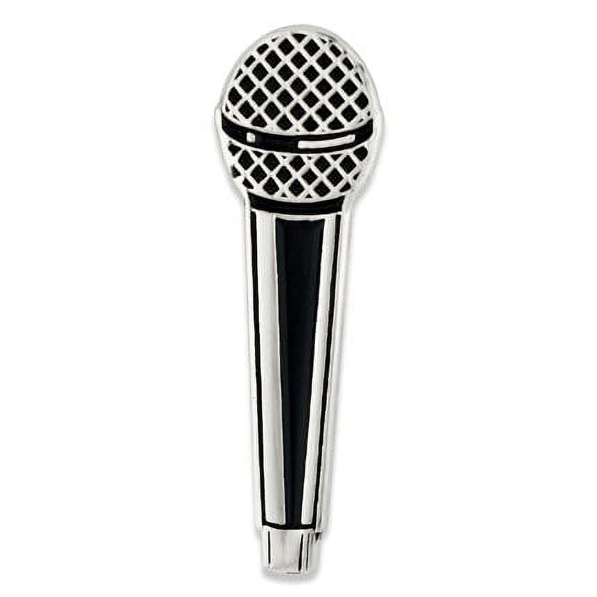 PinMart Microphone Lapel Pin - 5 Pack - Walmart.com