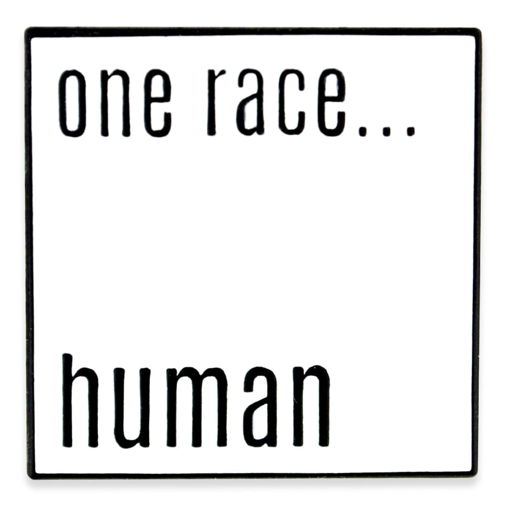 PinMart One Race Button Pins, 1 Piece Lapel Pin - Walmart.com