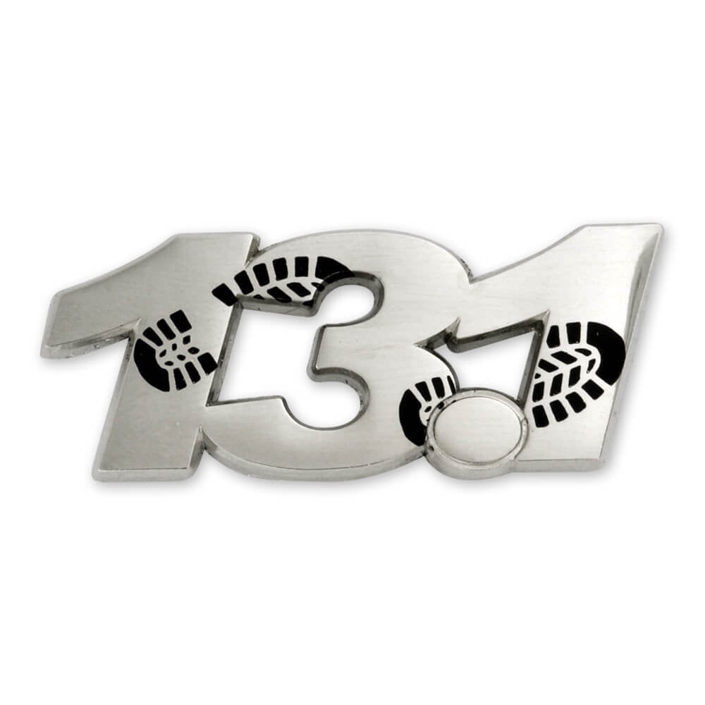PinMart's 13.1 Half Marathon Metal Lapel Pin Accomplishment Gift for ...