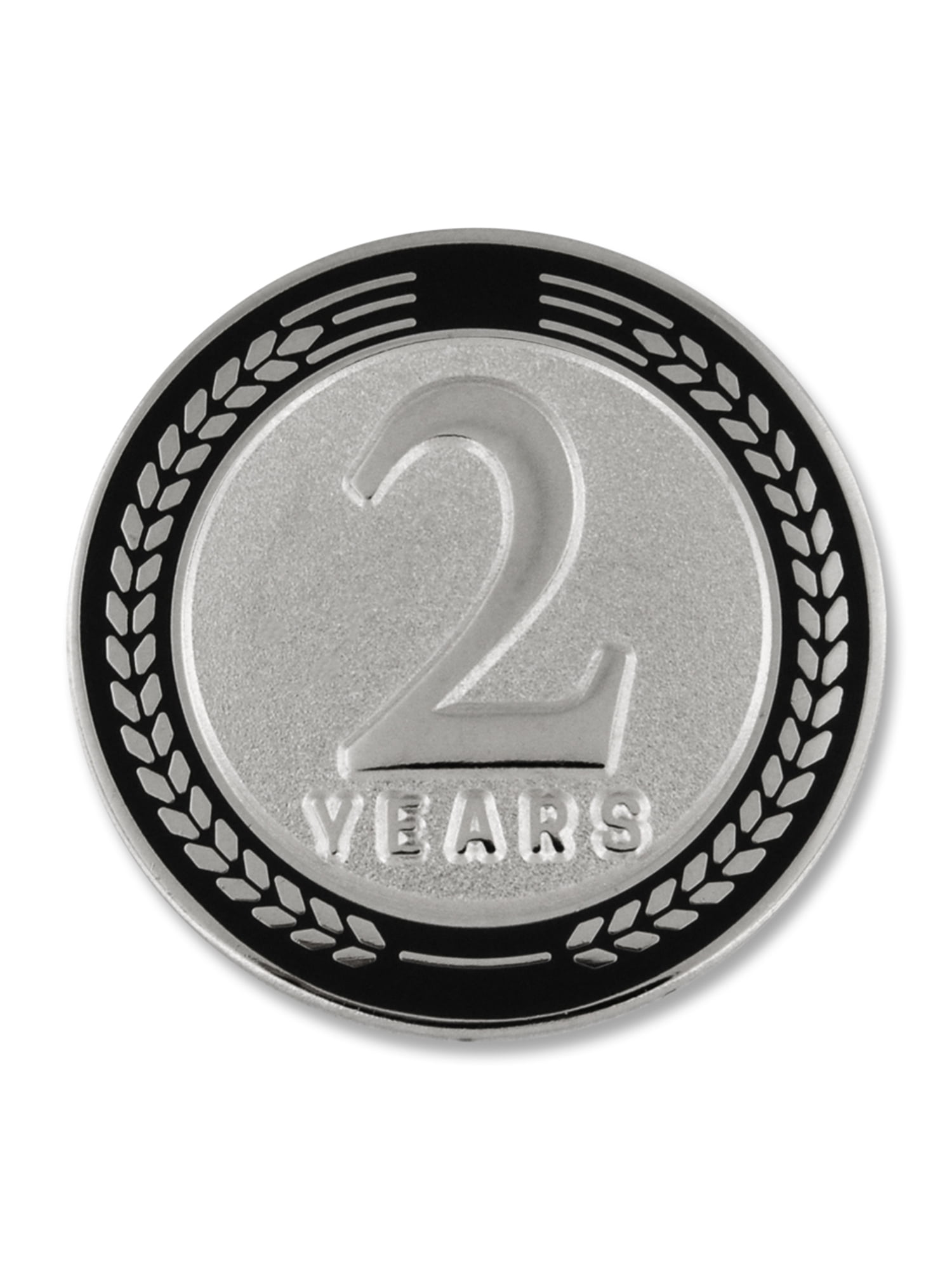 PinMart's 2 Years of Service Award Employee Recognition Gift Lapel Pin ...