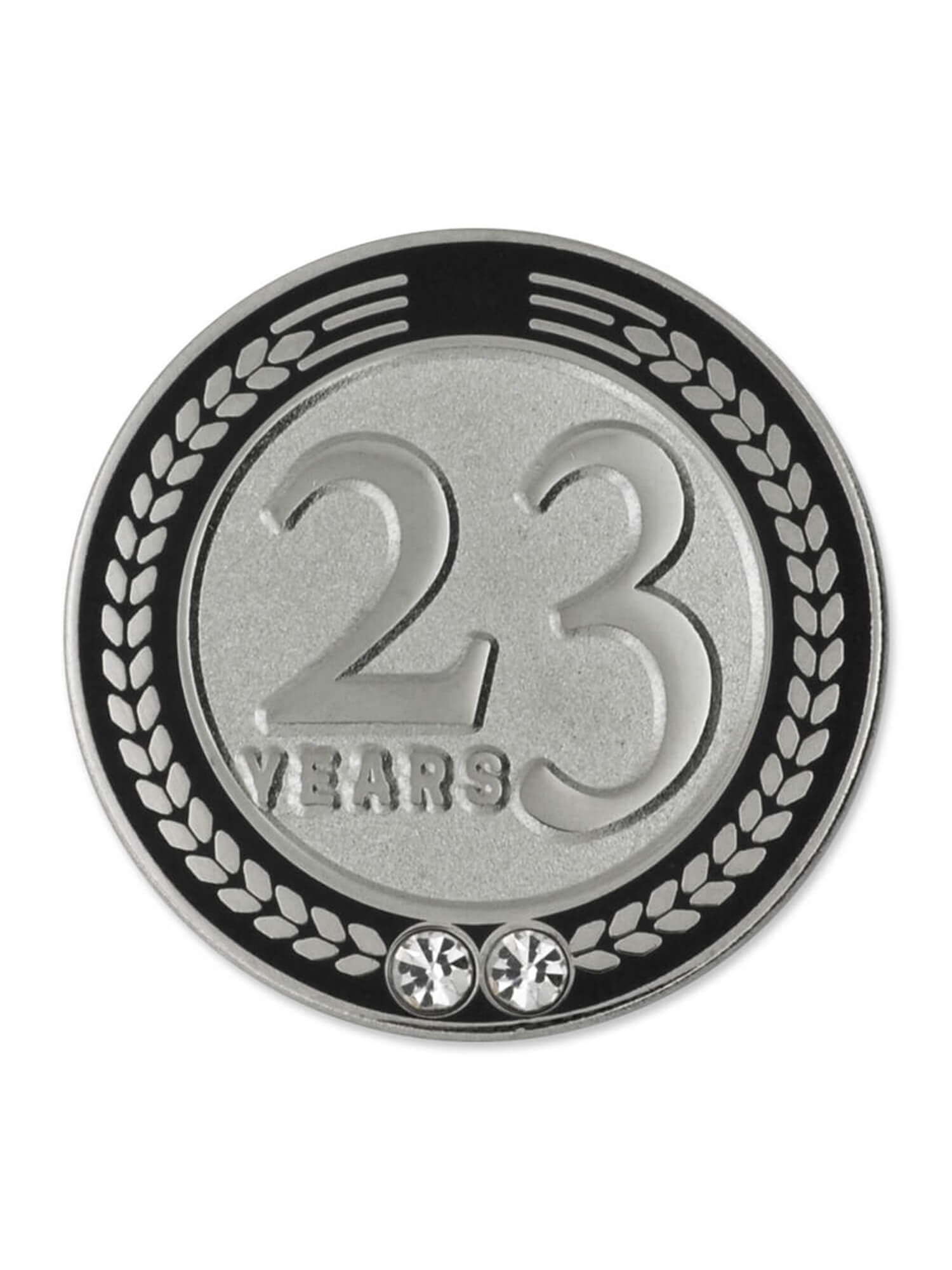 PinMart's 23 Years of Service Award Employee Recognition Gift Lapel Pin ...