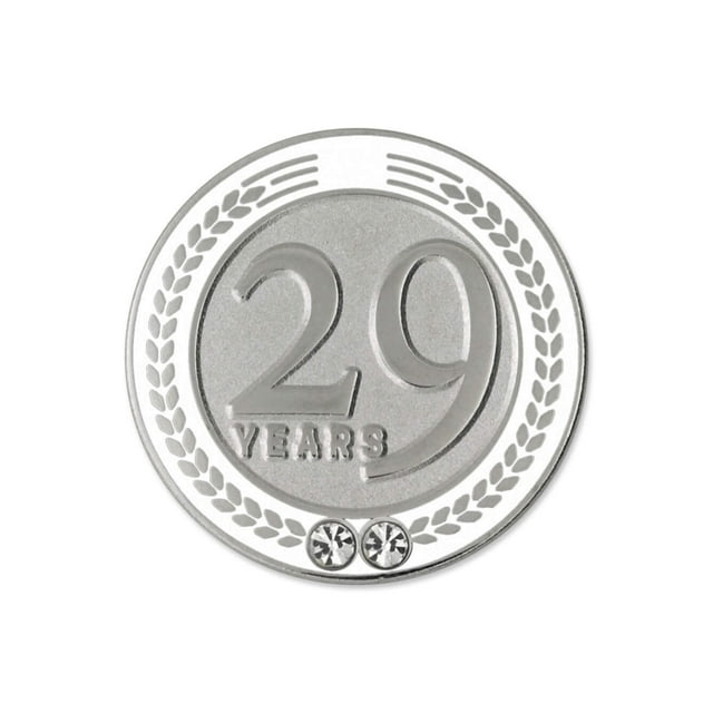 PinMart's 29 Years of Service Award Employee Recognition Gift Lapel Pin ...