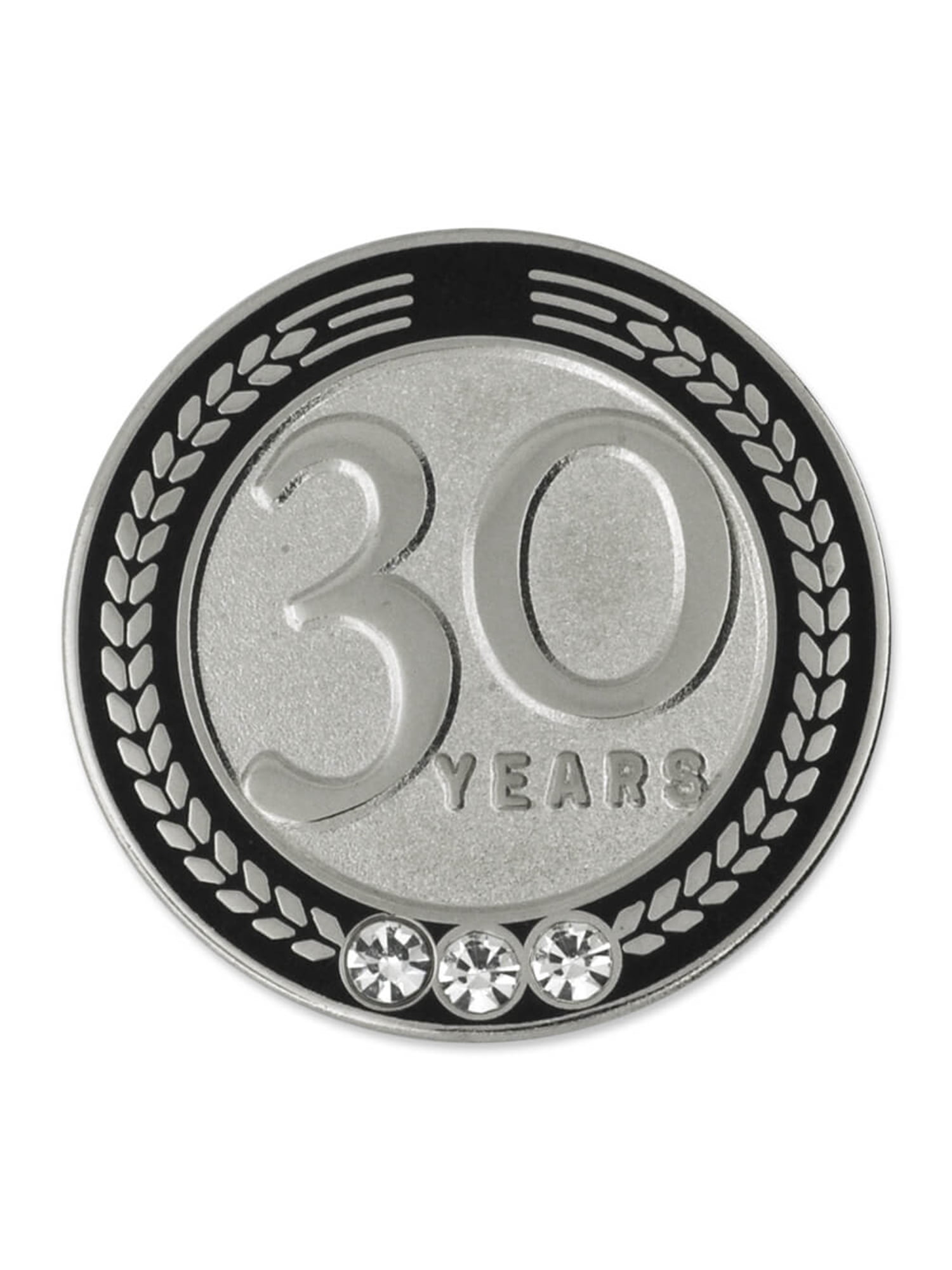 PinMart's 30 Years of Service Award Employee Recognition Gift Lapel Pin ...