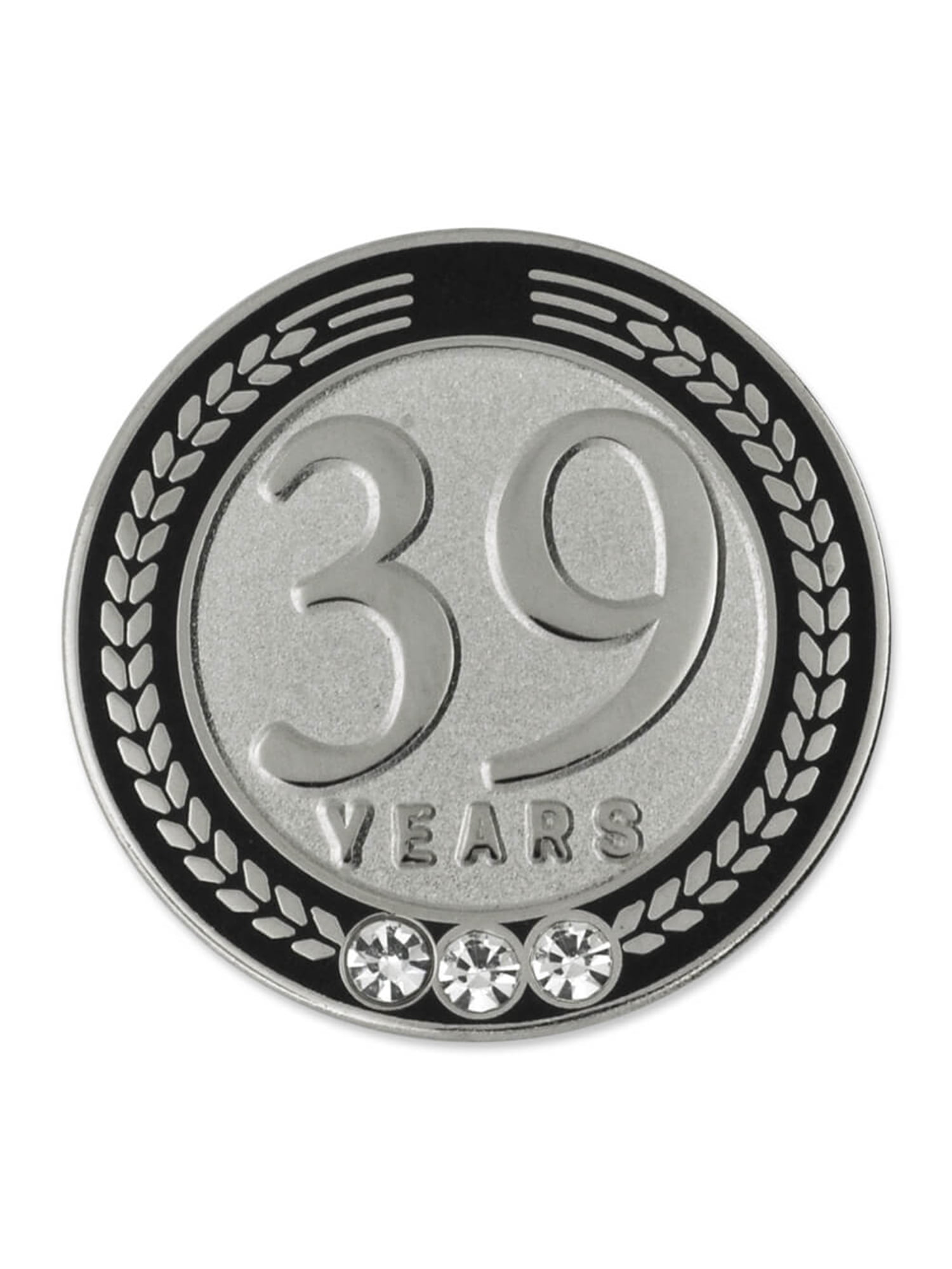PinMart's 39 Years of Service Award Employee Recognition Gift Lapel Pin ...