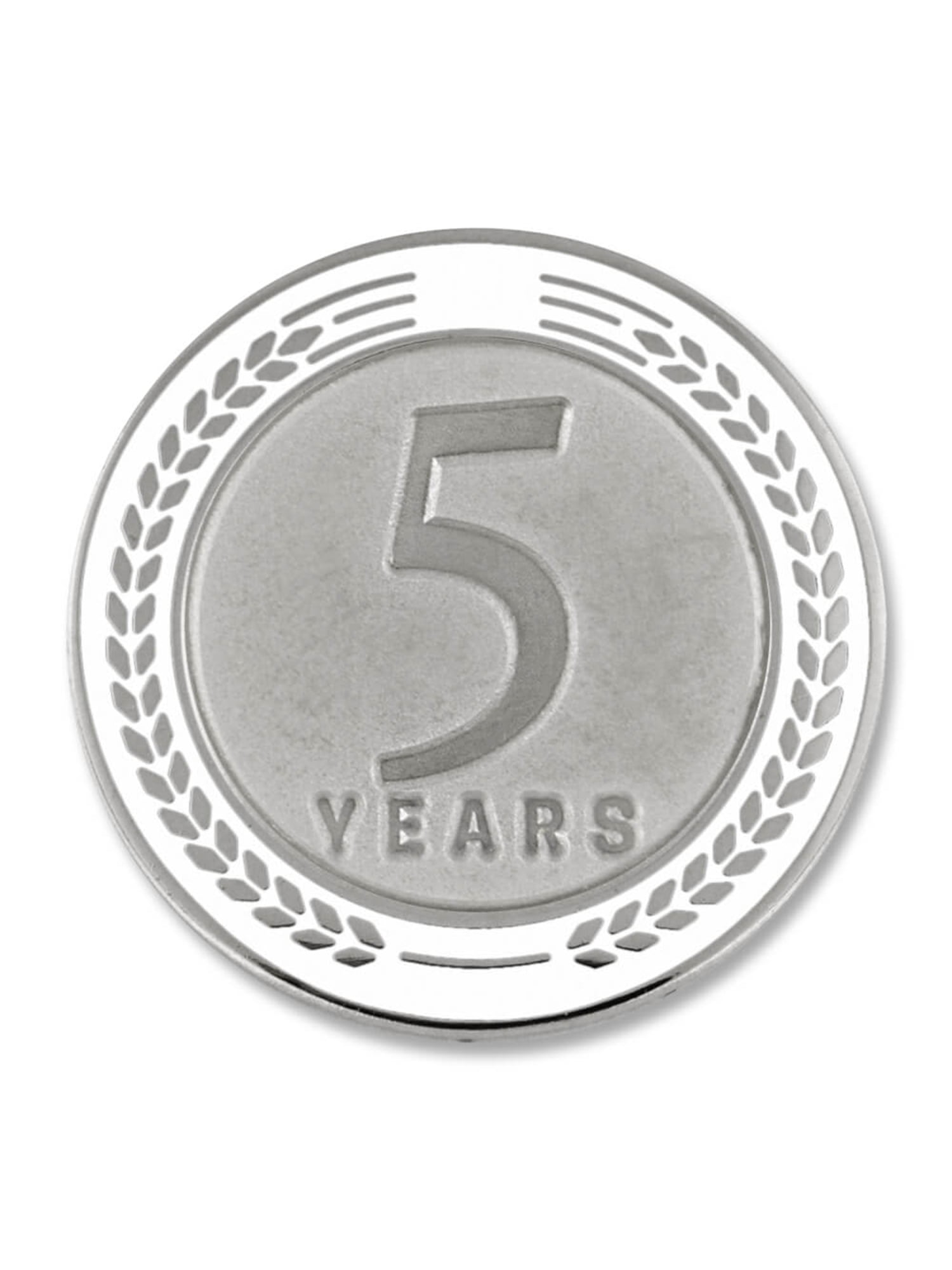 PinMart's 5 Years of Service Award Employee Recognition Gift Lapel Pin ...