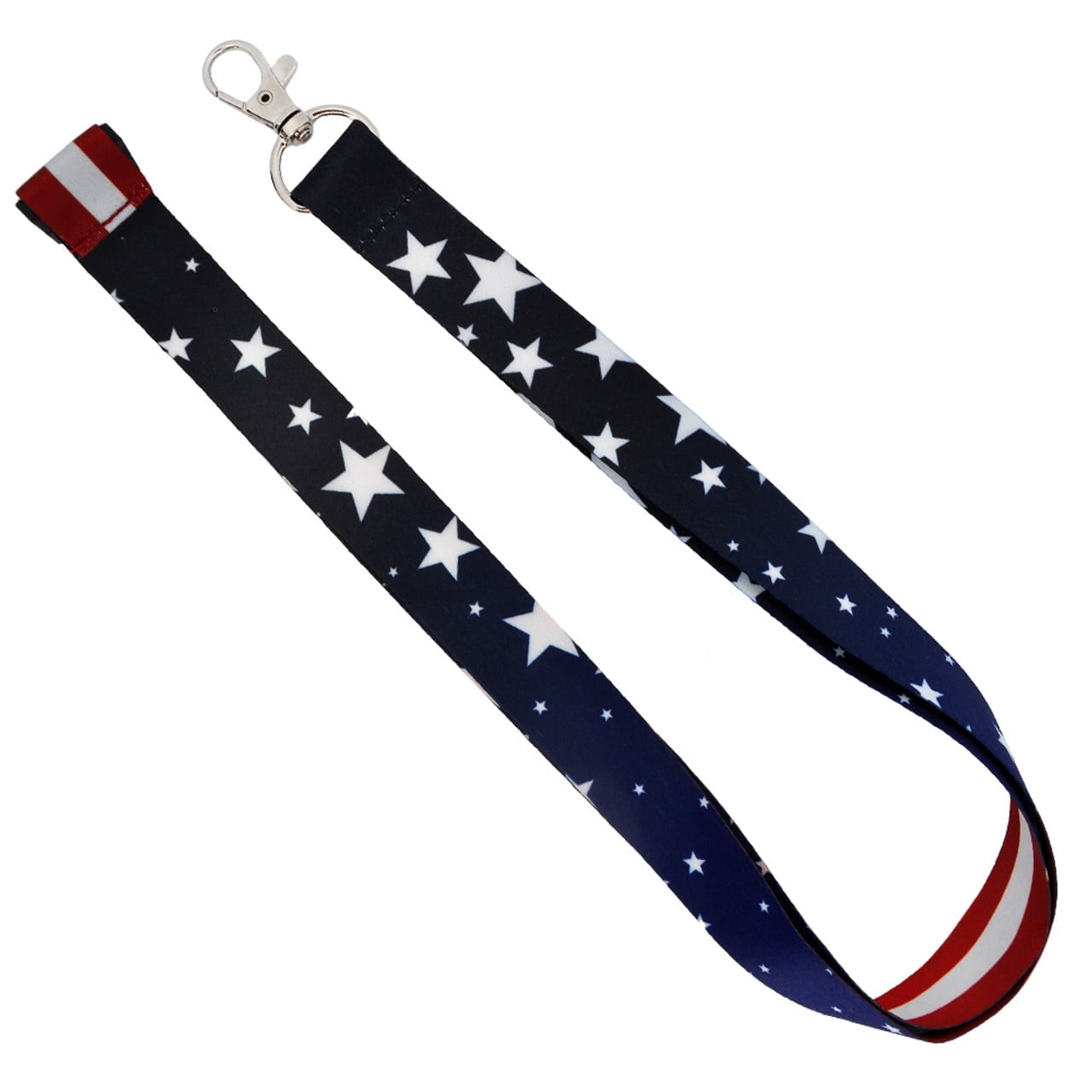 PinMart's American Flag Lanyard - 50 Pack - Walmart.com