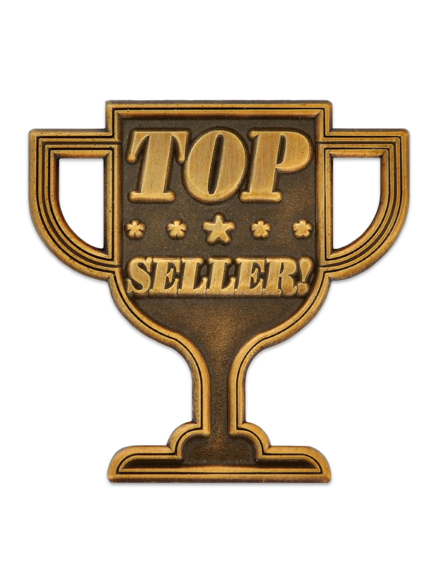 PinMart's Antique Gold Trophy Recognition Corporate Lapel Pin - Walmart.com