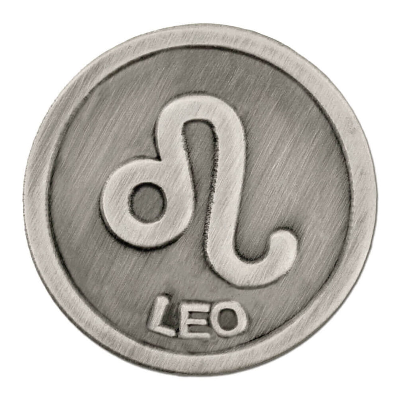 PinMart's Antique Silver Leo Zodiac Pin - Walmart.com