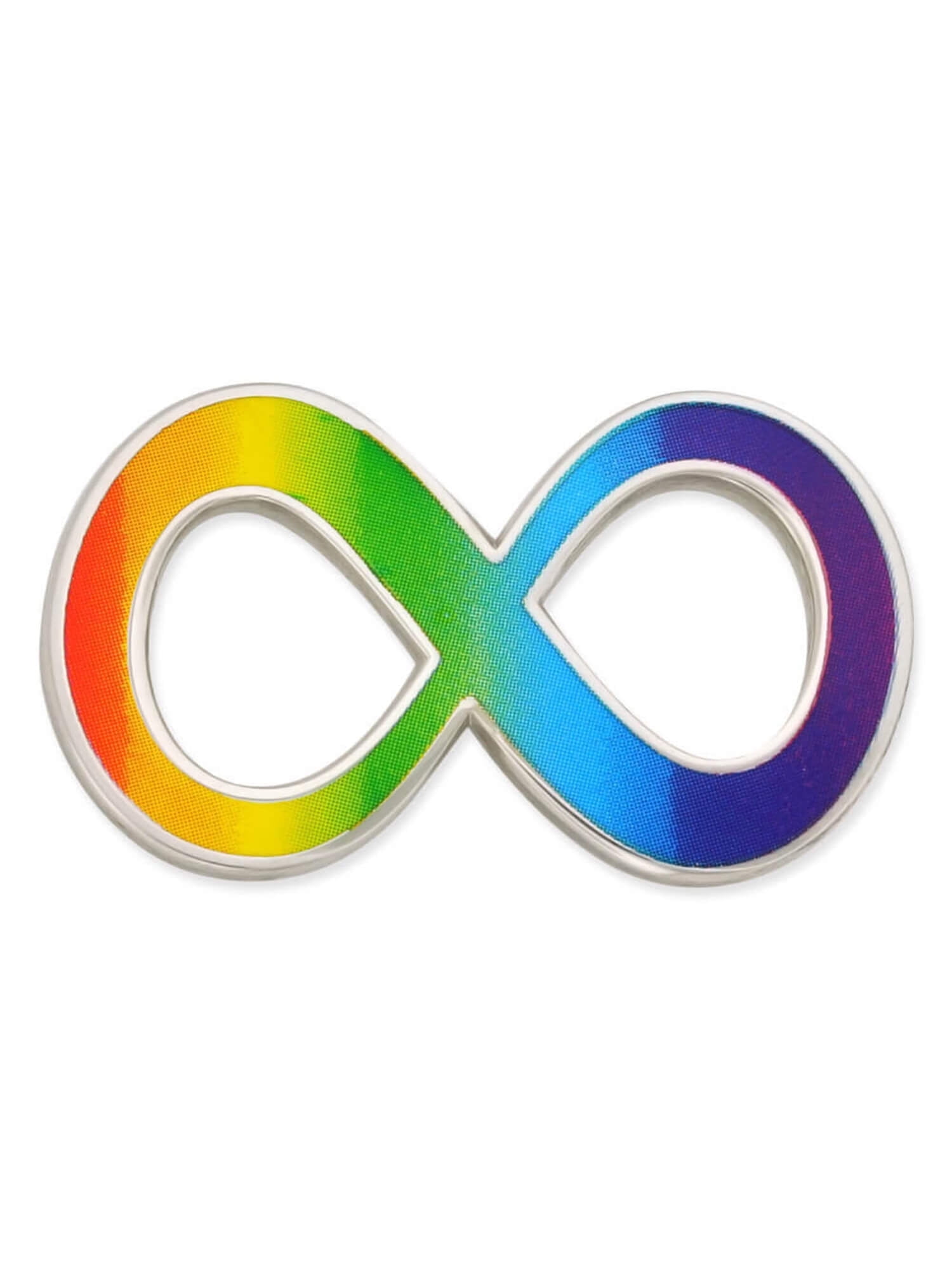 PinMart's Autism Acceptance Infinity Symbol Mutli-Colored Lapel Pin - 5 ...