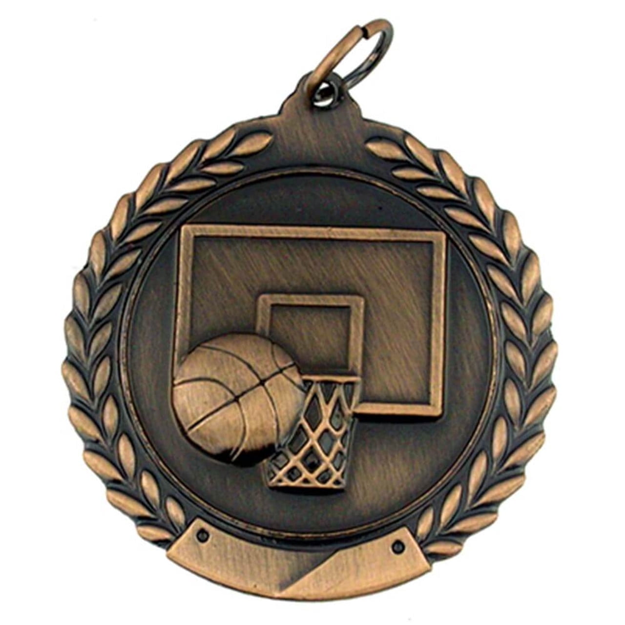 PinMart's Basketball Award Single and Bulk Medals - 1 Piece Bronze ...