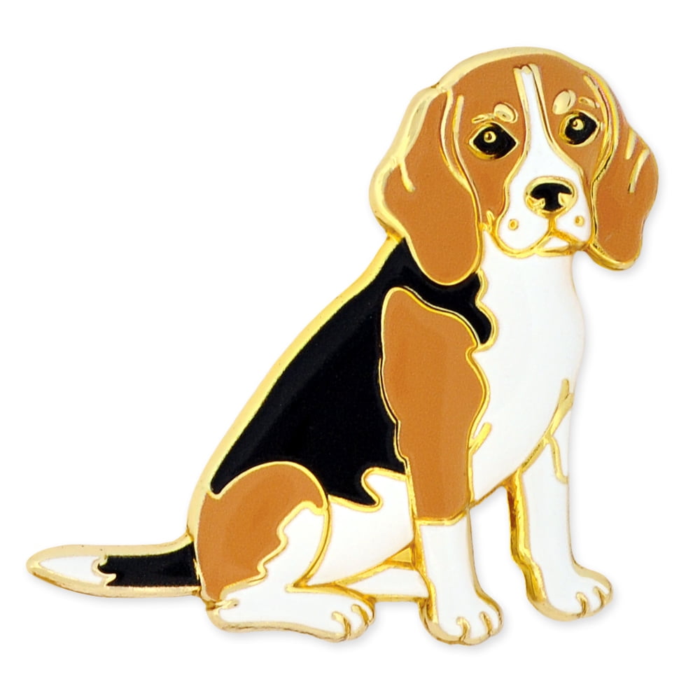 PinMart's Beagle Lapel Pin - 3D Enamel Dog Pin for Beagle Lovers, Cute ...