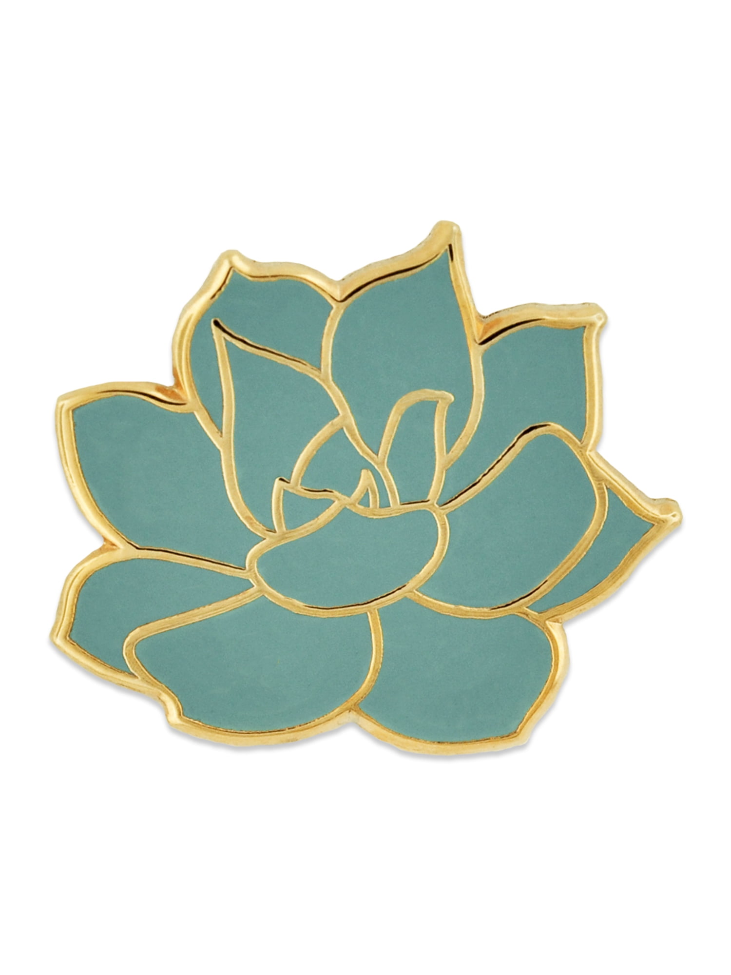 PinMart's Beautiful Small Succulent Flower Plant Lover Enamel Lapel Pin ...