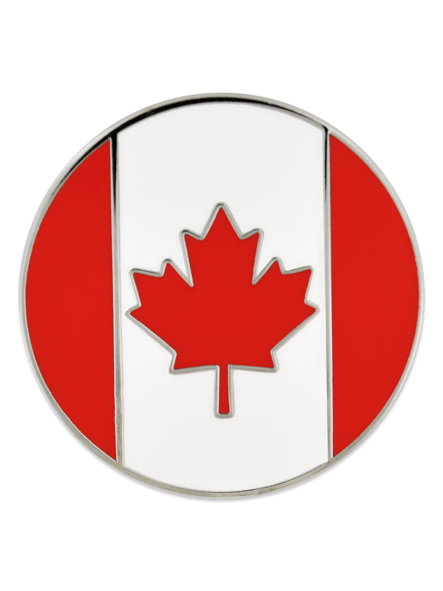PinMart's Canada Day Maple Leaf Canadian Flag Enamel Lapel Pin ...