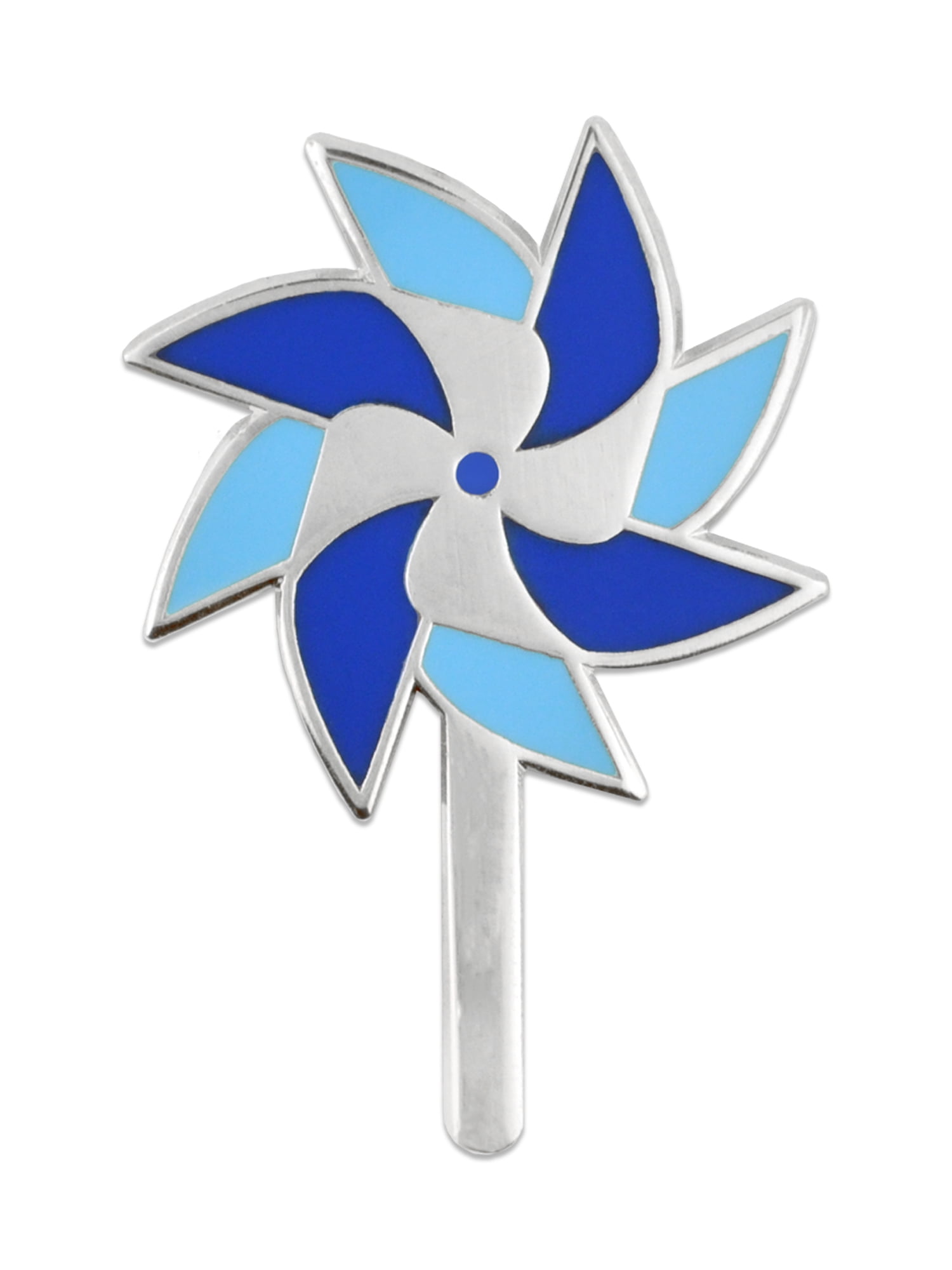 PinMart's Child Abuse Awareness Blue Pinwheel Enamel Lapel Pin - 25 ...