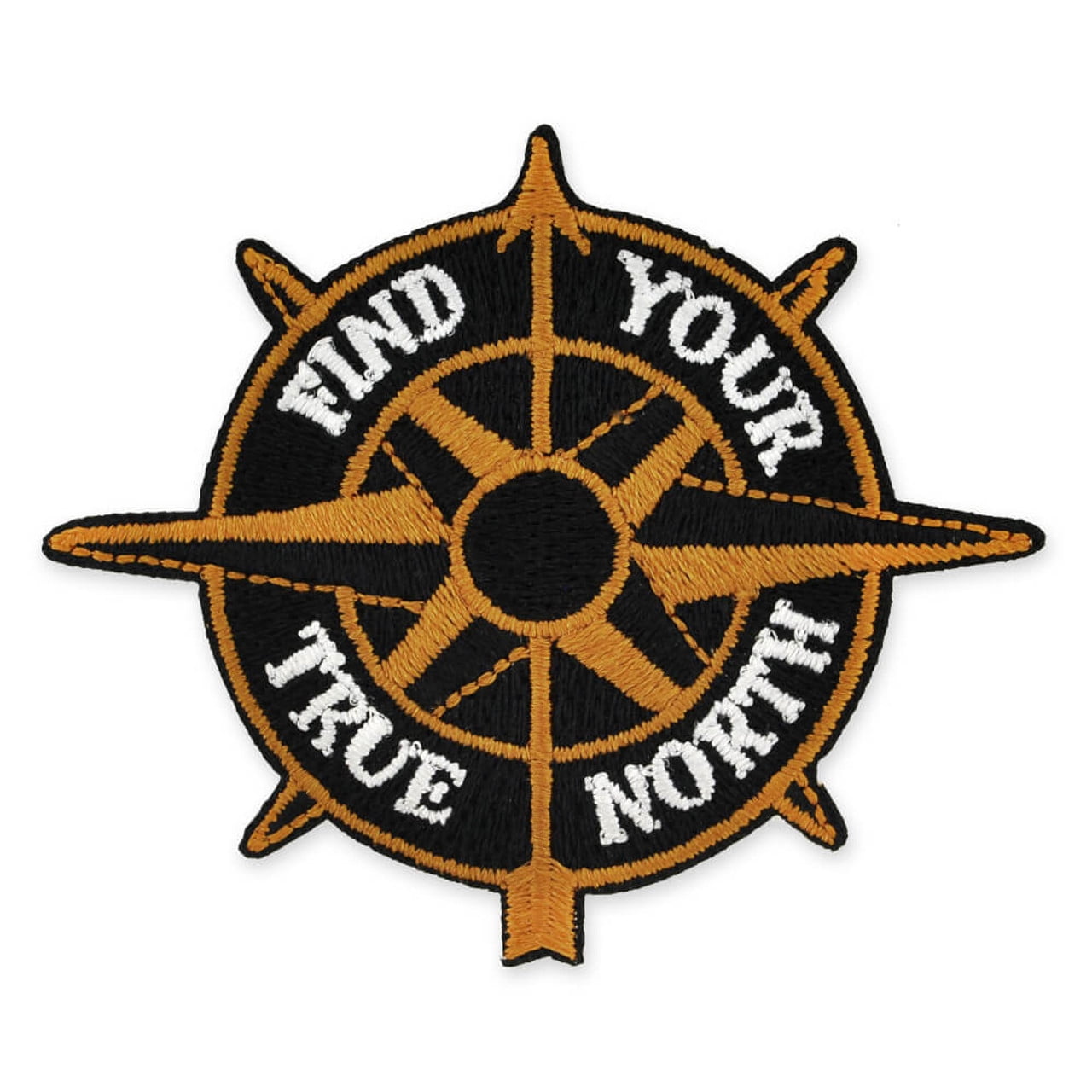 PinMart's Find Your True North Embroidered Patch - Walmart.com