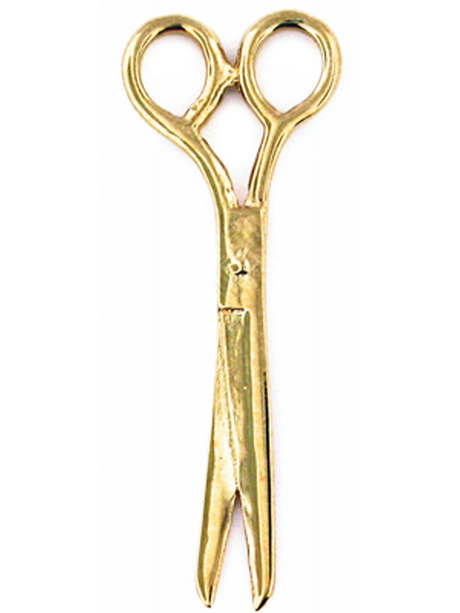 PinMart's Gold Scissors Hair Stylist Salon Lapel Pin - Walmart.com