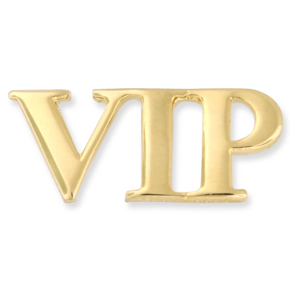PinMart's Gold VIP Lapel Pin - Walmart.com