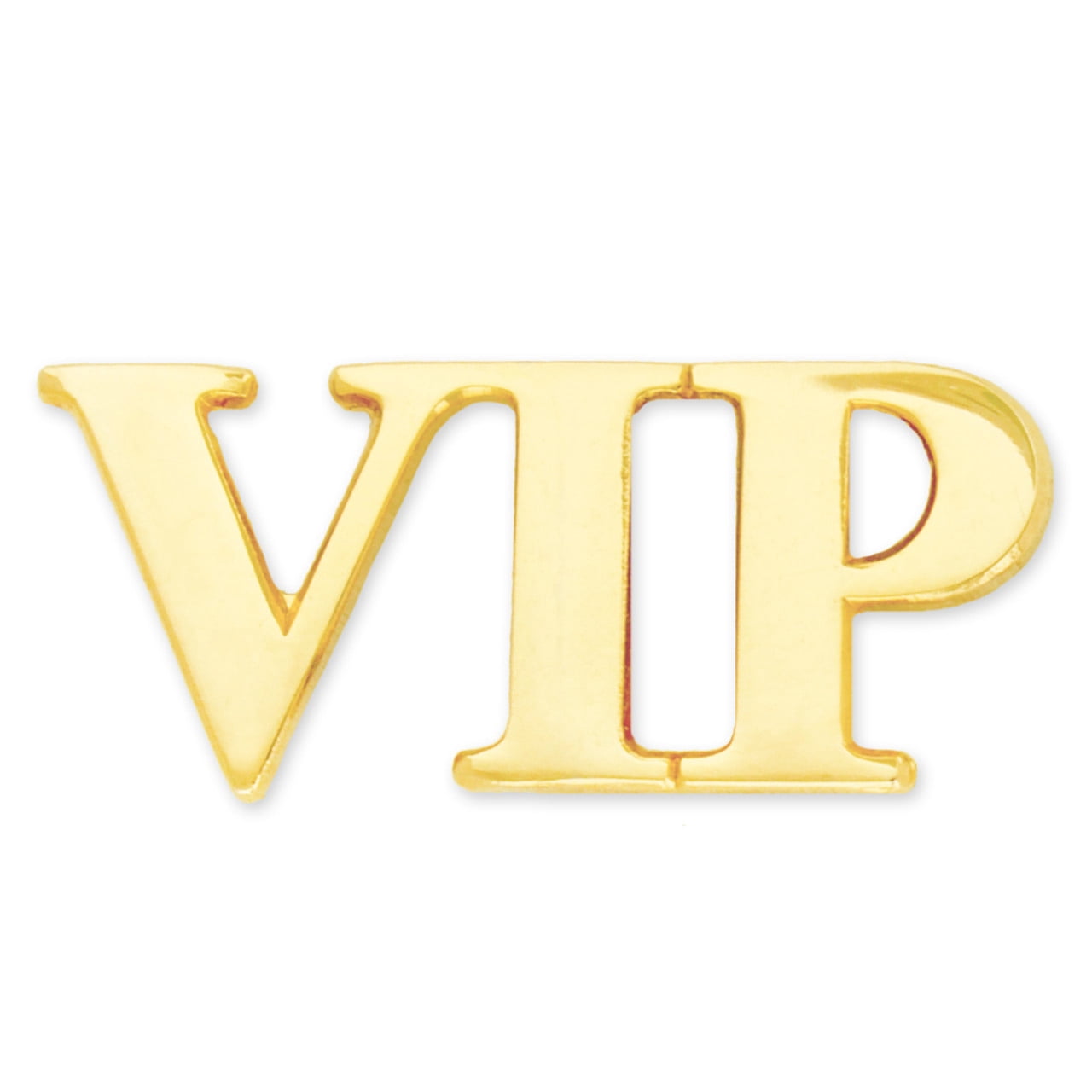 PinMart's Gold VIP Lapel Pin - Walmart.com