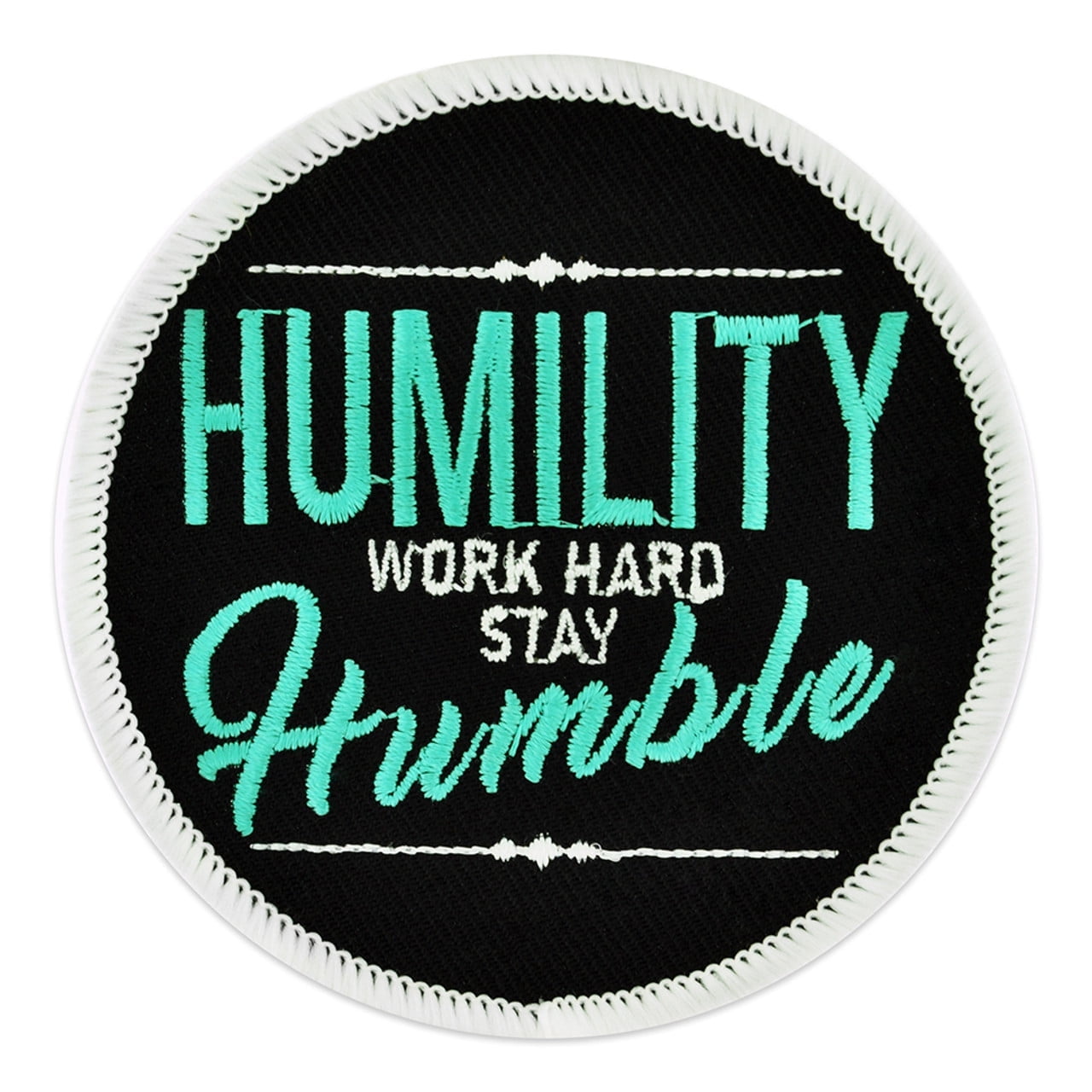 PinMart's Humility Work Hard Patch - 5 PACK - Walmart.com