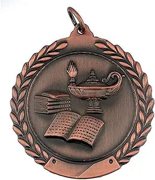 PinMart's Lamp of Knowledge Award Single and Bulk Medals - Walmart.com
