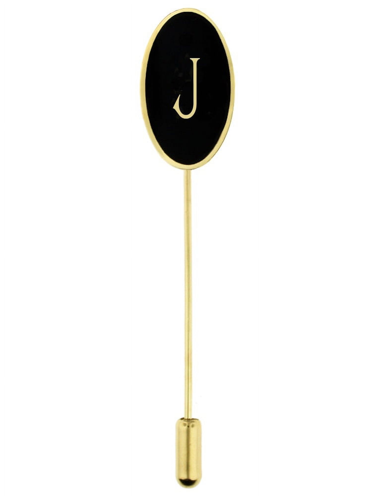 PinMart's Letter J Lapel Stick Pin - Walmart.com