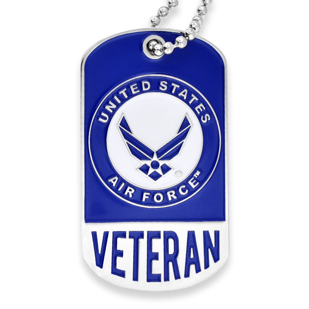 PinMart's Military USAF Air Force Engravable Personalized Dog Tag ...