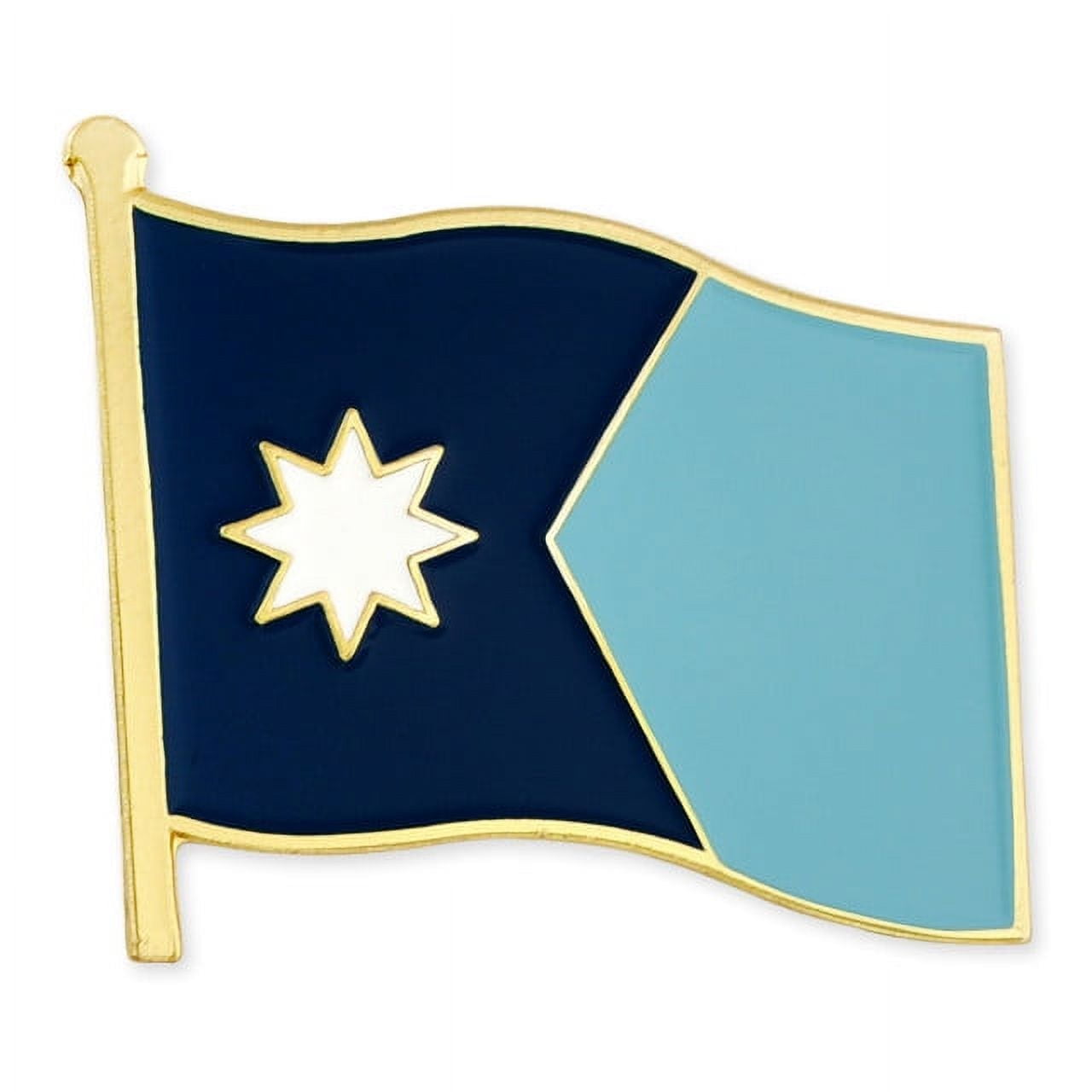 PinMart's Minnesota State Flag Adult Button Pin - 5 Pack - Walmart.com