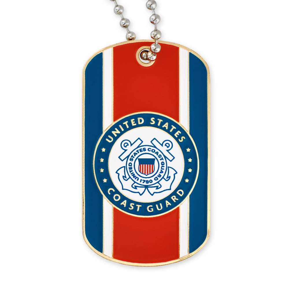 PinMart's Officially Licensed Engravable U.S. Coast Guard Dog Tag ...