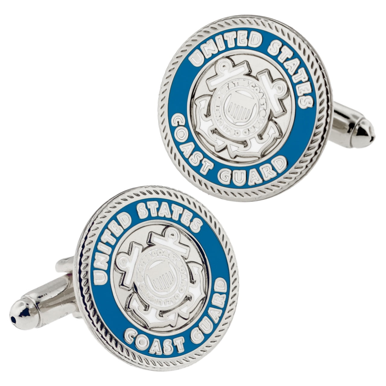 PinMart's Officially Licensed Military U.S.C.G Coast Guard Cufflink Set ...