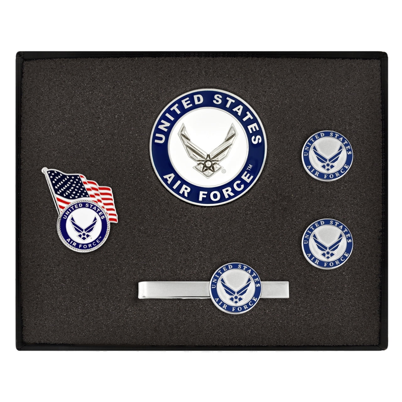 PinMart's Officially Licensed U.S. Air Force 4-Piece Men's Gift Set ...
