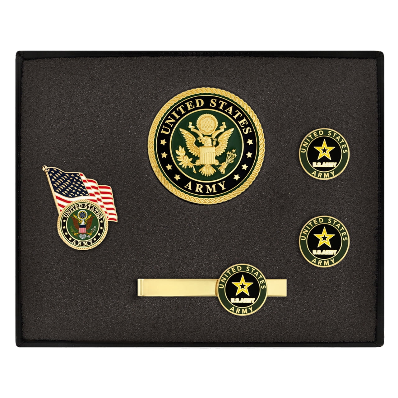PinMart's Officially Licensed U.S. Army 4-Piece Men's Gift Set with ...