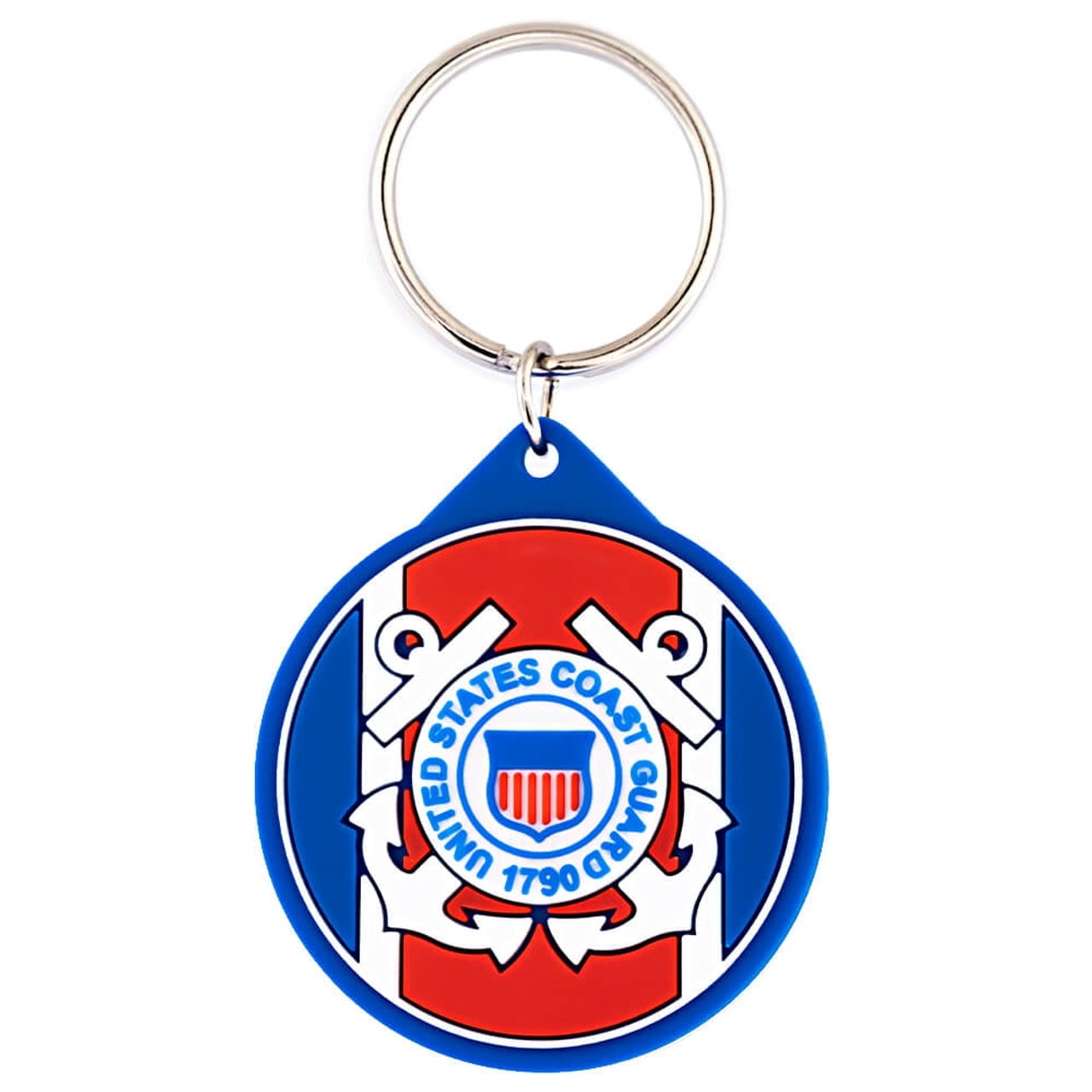 PinMart's Officially Licensed U.S. Coast Guard PVC Keychain - Walmart.com