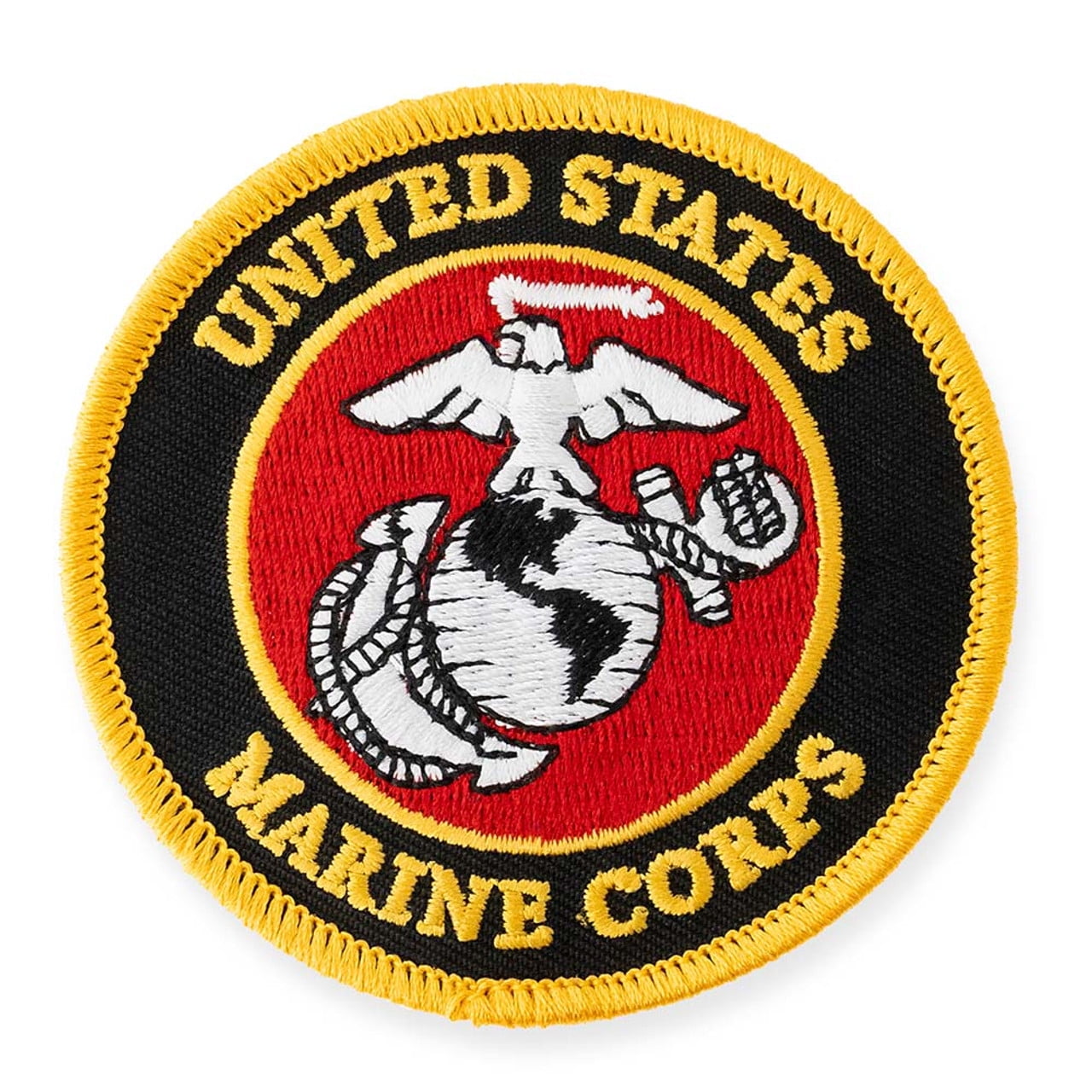 PinMart's Officially Licensed U.S.M.C. Round Logo Embroidered Patch ...