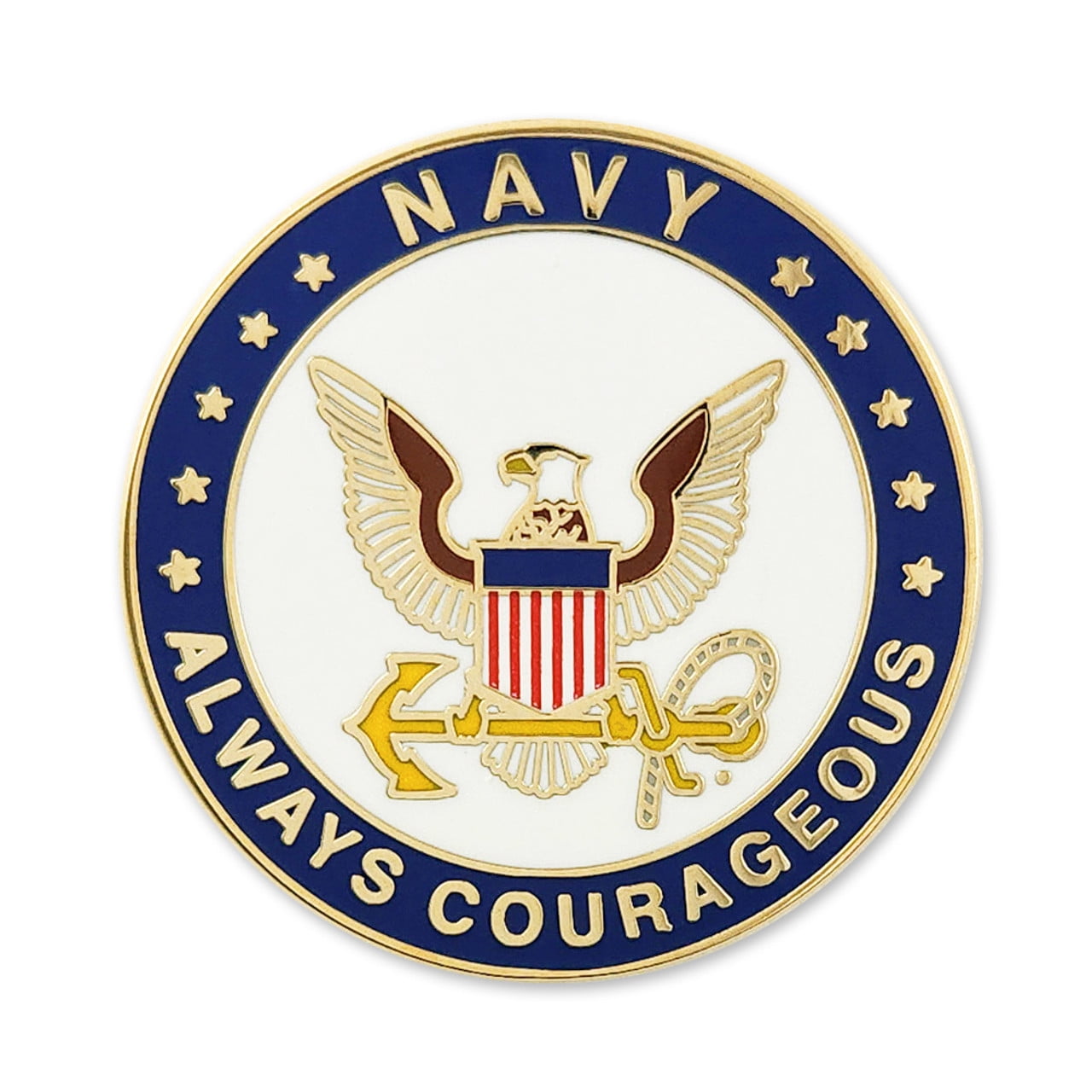 PinMart's Officially Licensed U.S. Navy Always Courageous Pin - Walmart.com