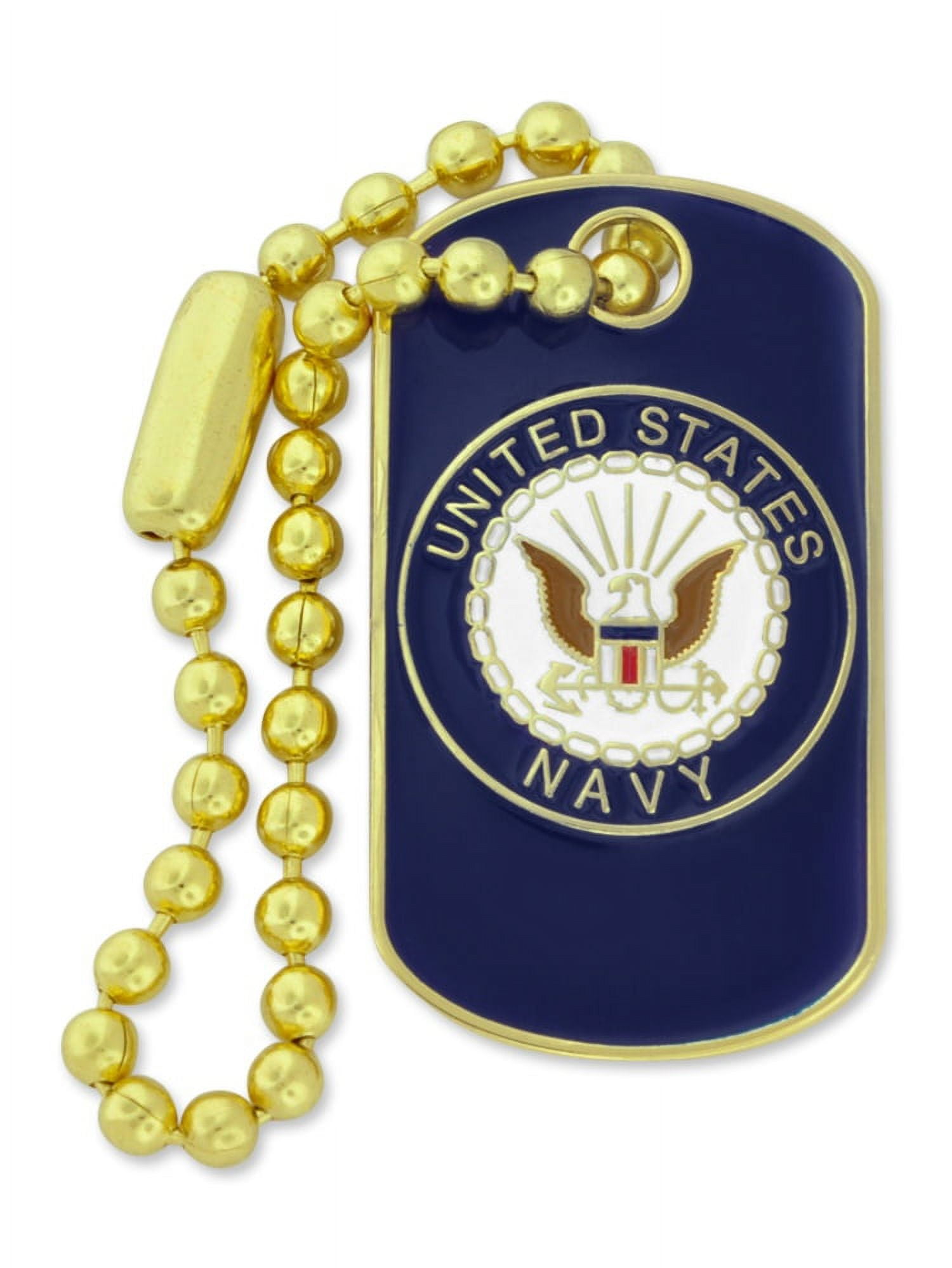 PinMart's Officially Licensed U.S. Navy Dog Tag Pin - Walmart.com