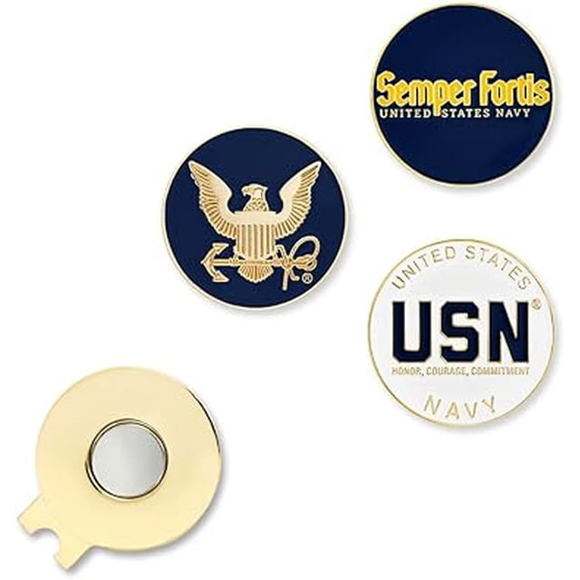 PinMart’s Officially Licensed United States Navy Pack of 3 Magnetic ...
