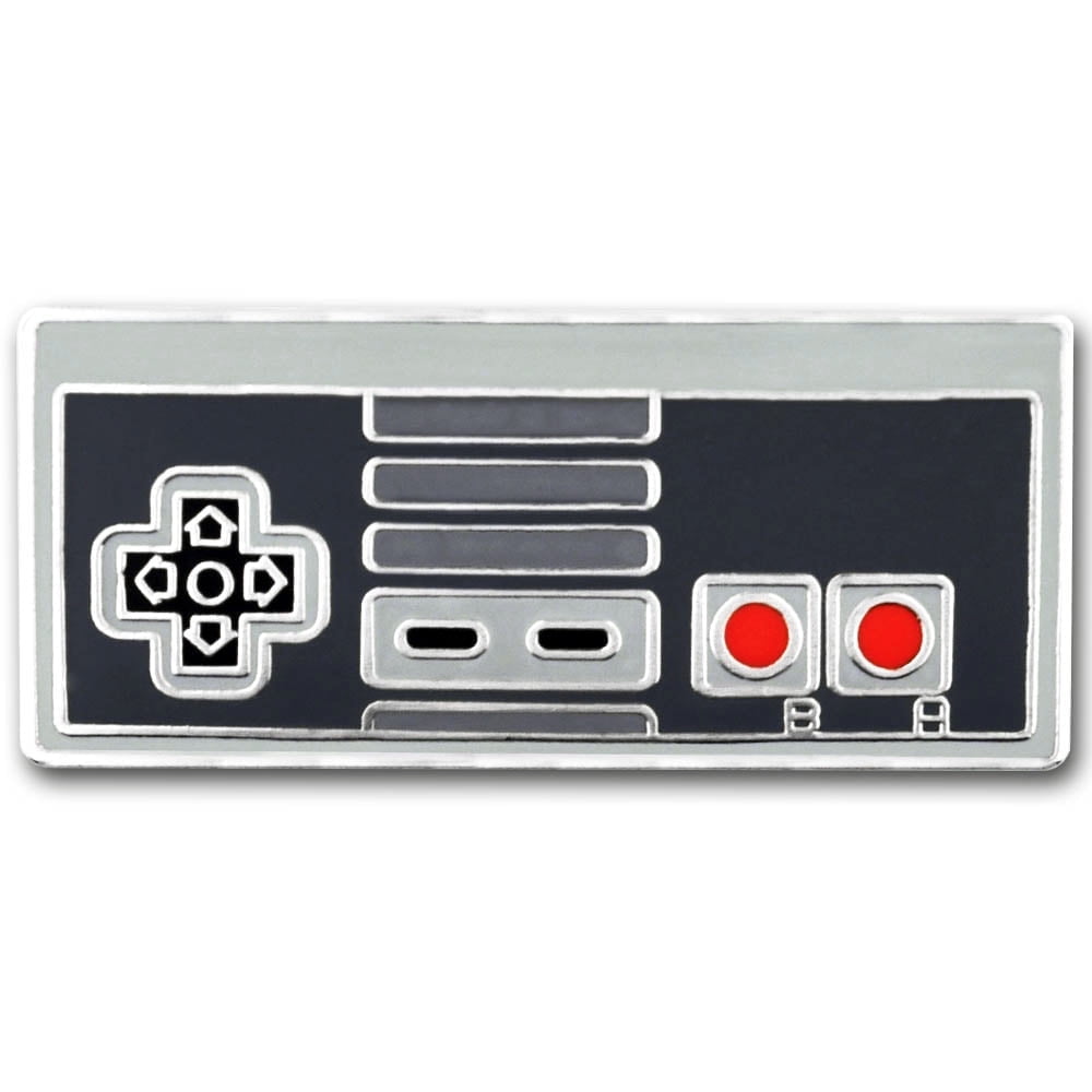 PinMart's Original Gaming Classic Retro Controller Gamer Enamel Lapel ...