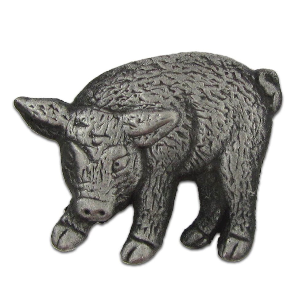 PinMart's Pig Farm Animal Lapel Pin - Antique Silver - Walmart.com