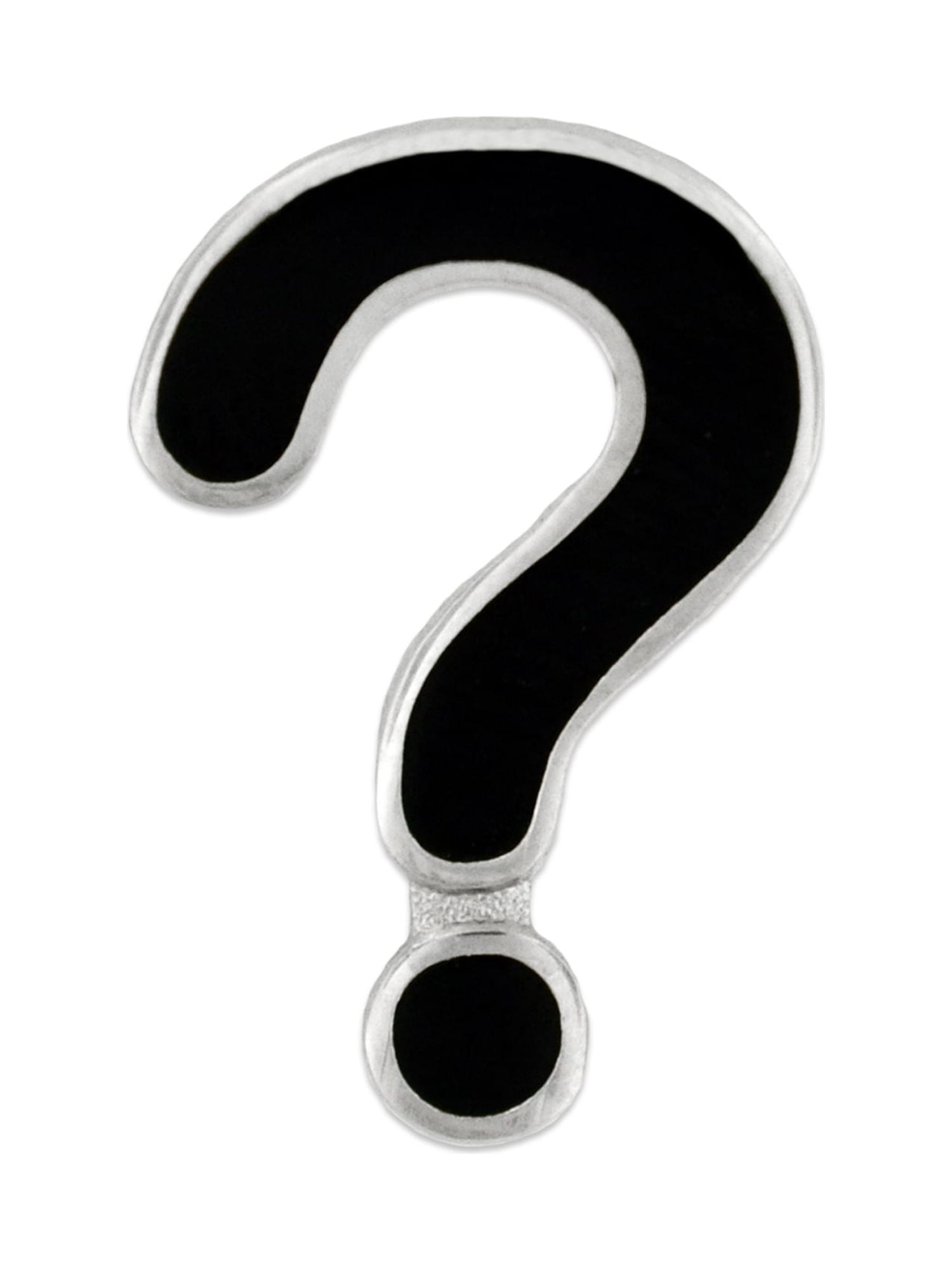 PinMart's Question Mark Punctuation Symbol Enamel Lapel Pin - 5 Pack ...