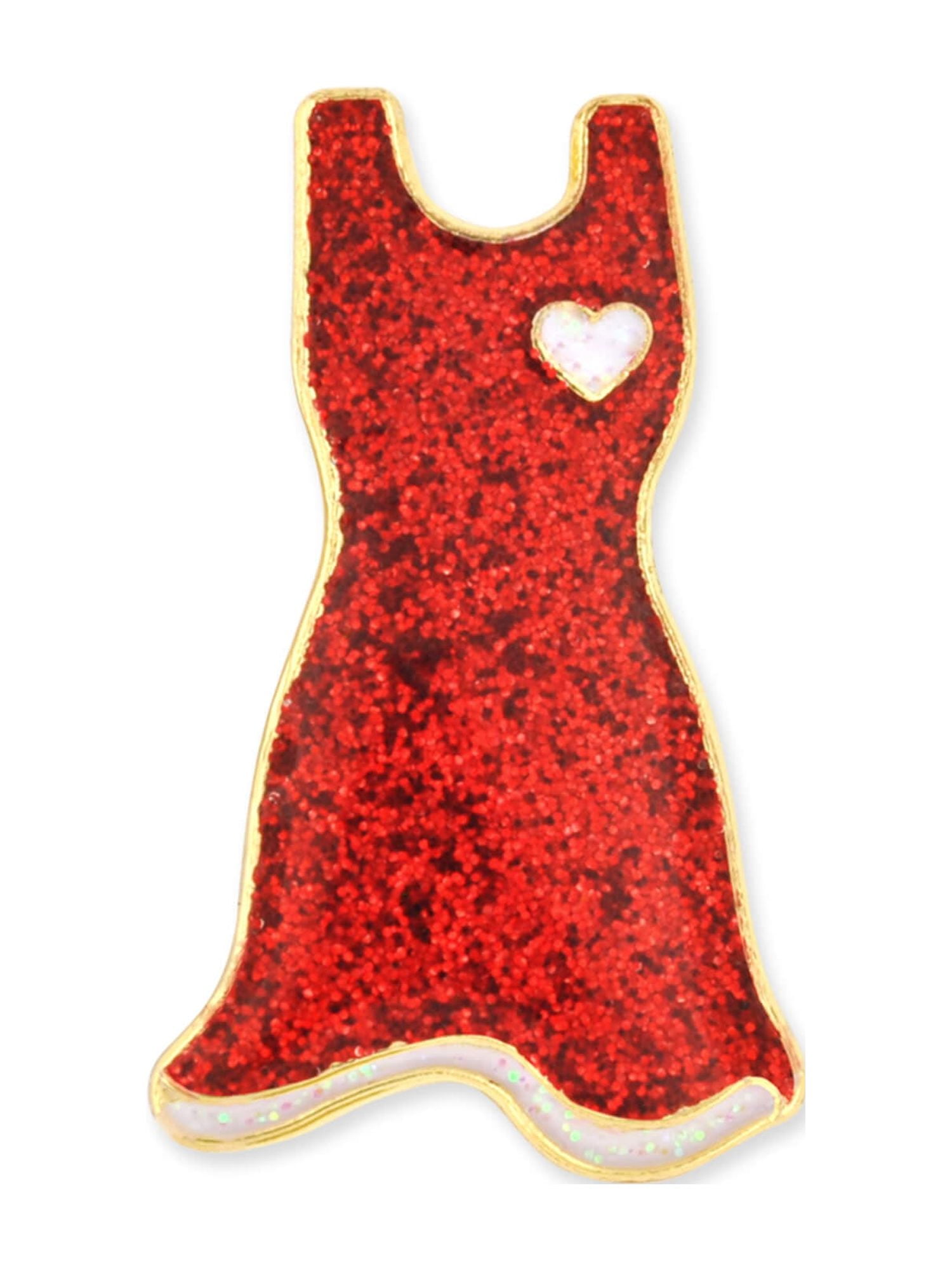 PinMart's Red Dress Heart Disease Awareness Enamel Lapel Pin â Unisex ...
