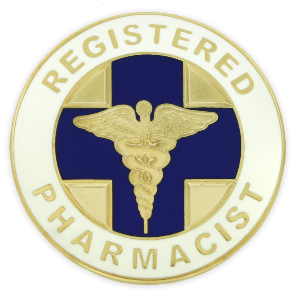 PinMart's Registered Pharmacist Medical Caduceus Lapel Pin - Walmart.com