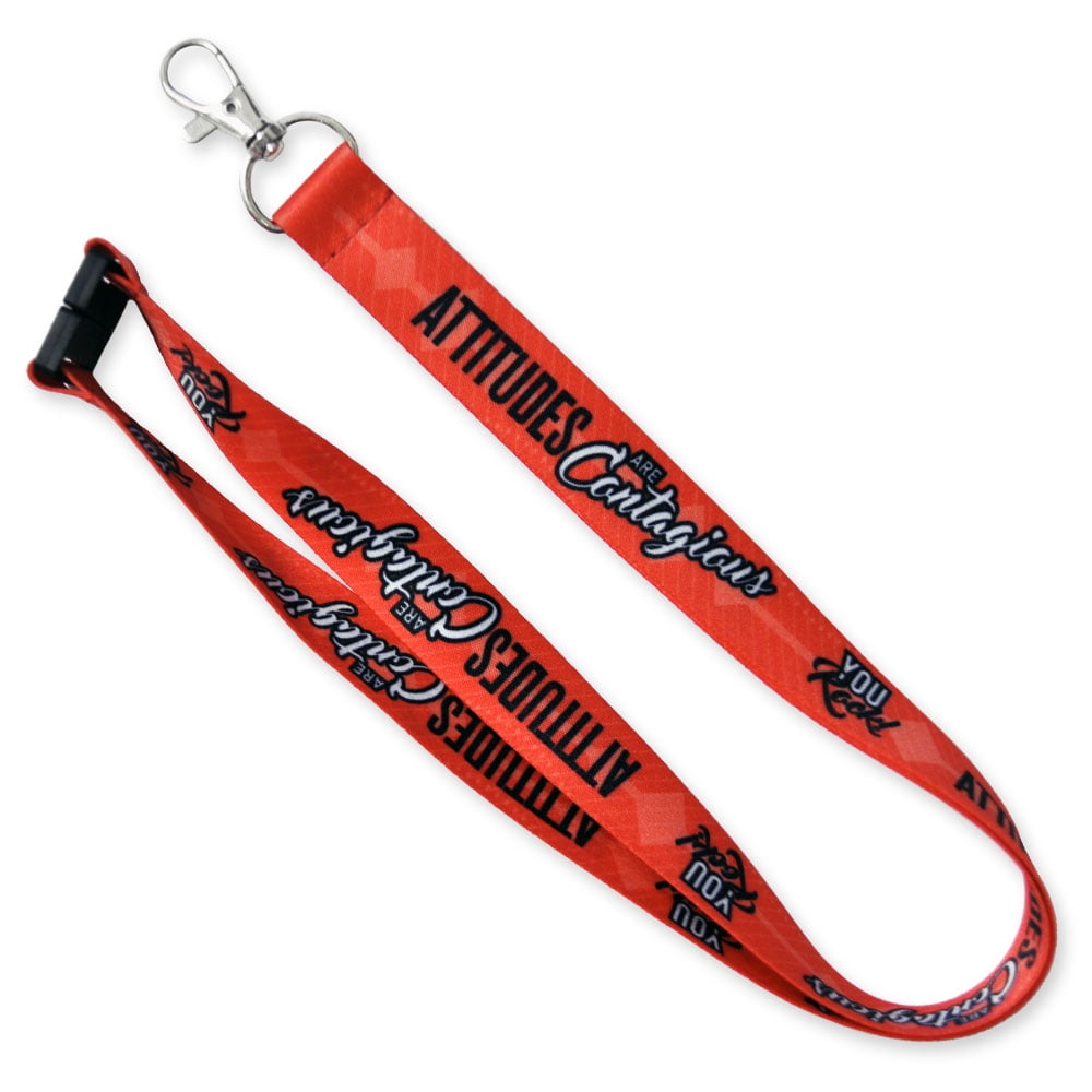 PinMart's Reward & Recognition Attitudes Are Contagious Lanyard - 5 ...